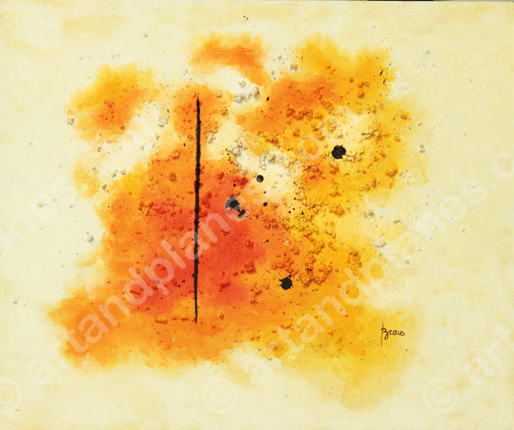 From concrete to abstract Painting